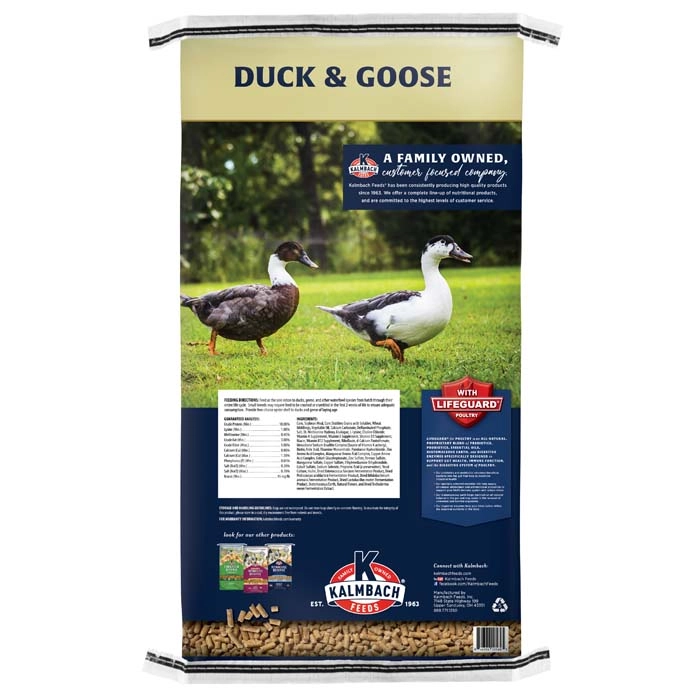 KALMBACH™ FEEDS Duck, Goose & Swan Feed, 50 lbs. - Runnings