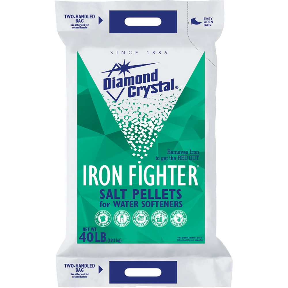 Diamond Crystal® Bright & Soft® Salt Pellets, 40 lbs. - 0000002124 ...