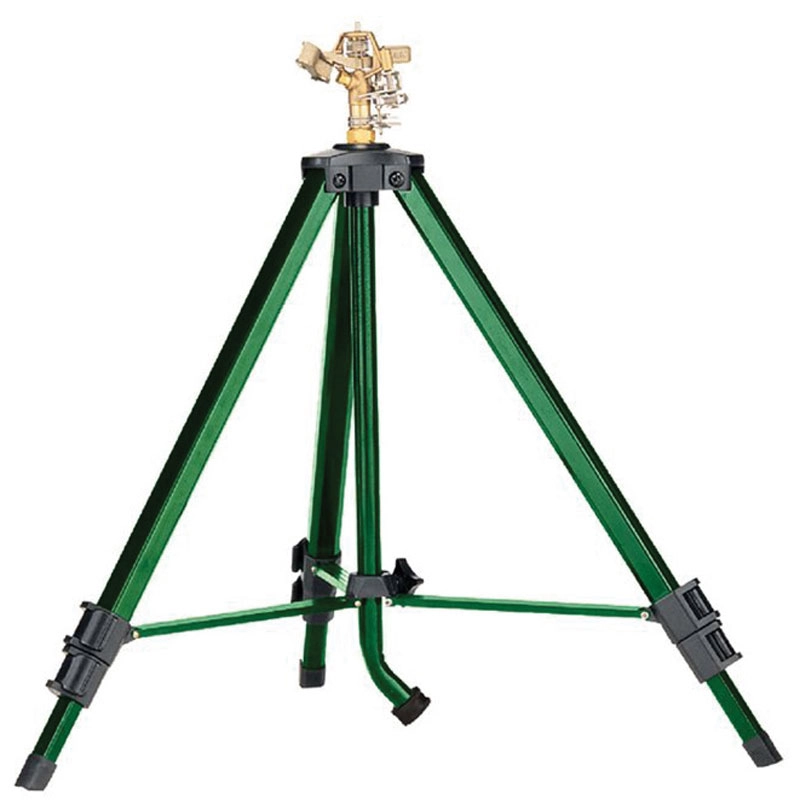 Orbit Adjustable Brass Head Tripod Sprinkler - 0000001579 - Runnings