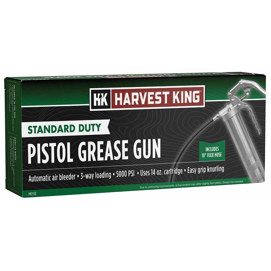 Harvest King Standard Pistol Grease Gun - 0000002839 - Runnings