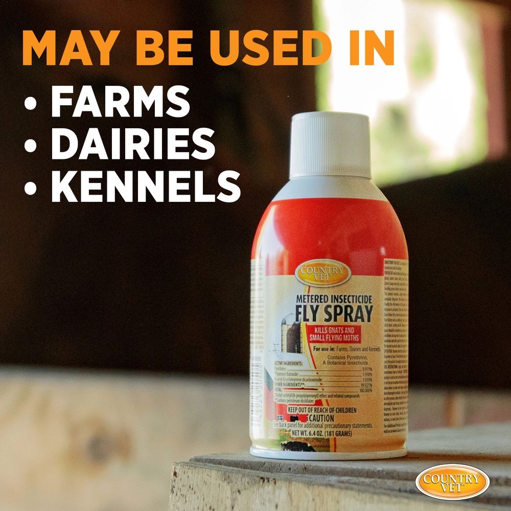 Country Vet® Metered Insecticide Fly Spray, 6.4 oz. - Runnings