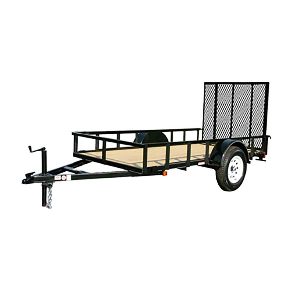 Carry-On Trailer® 5' x 8' Mesh Floor Single Axle Utility Trailer, 2,000 ...