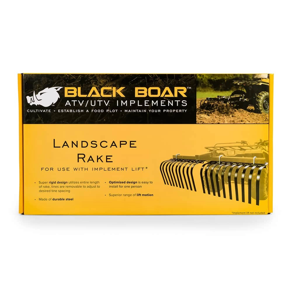 Black Boar™ Landscape Rake - Runnings