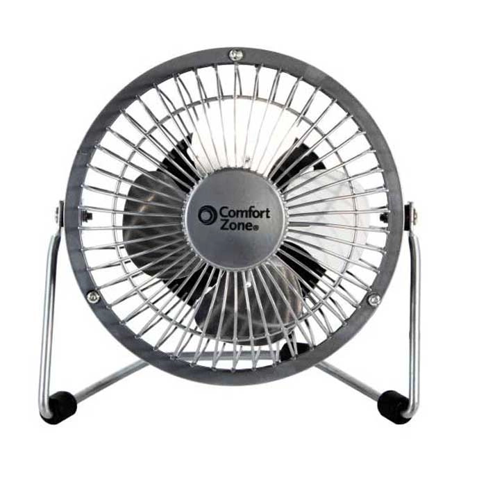 Comfort Zone® 16" Black Oscillating Pedestal Quad-Pod Fan - Runnings