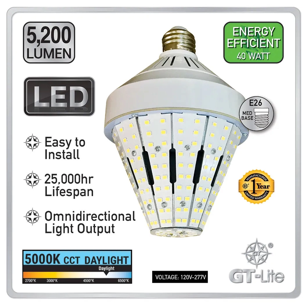 Electryx 5,200 Lumen LED Bulb - Runnings