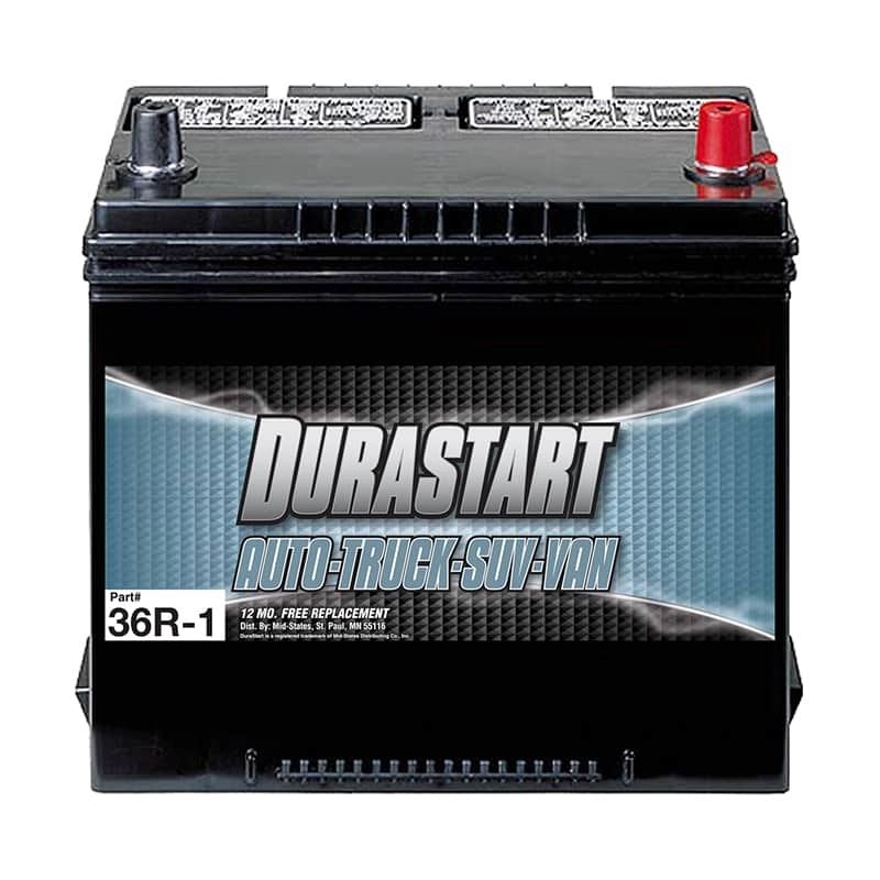 Durastart® Auto/Truck/SUV/Van Battery - 12V, 34R-2 - Runnings