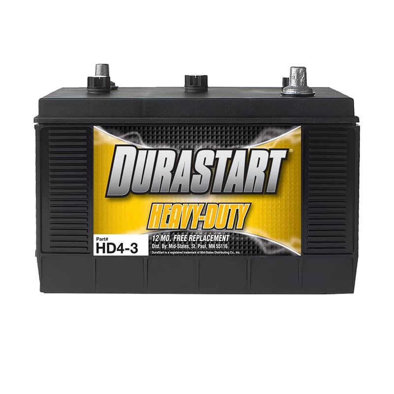 Durastart® Commercial/Heavy Duty/Tractor Battery - 6V, HD-1 ...
