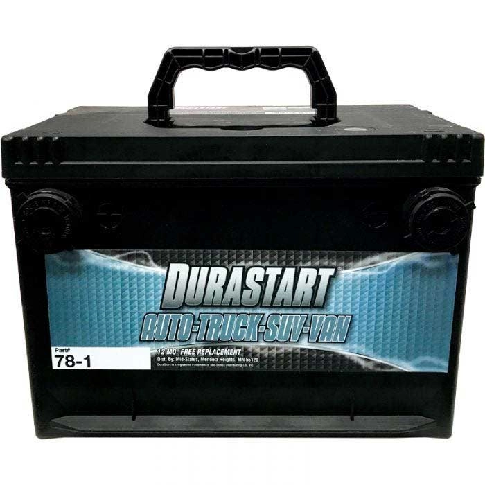 Durastart® Auto/Truck/SUV/Van Battery - 12V, 75-2 - 0000000330 - Runnings