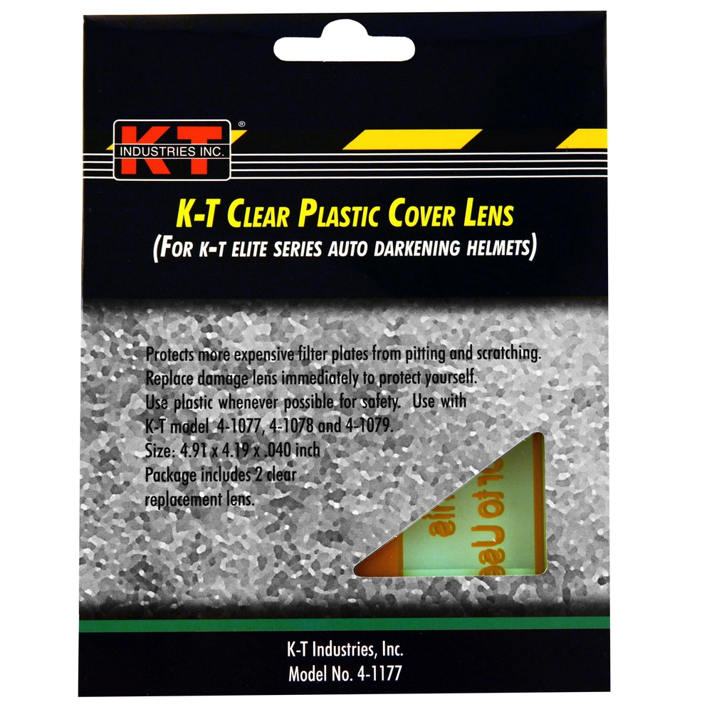 K-T Elite Clear Plastic Cover Lens - 0000000457 - Runnings