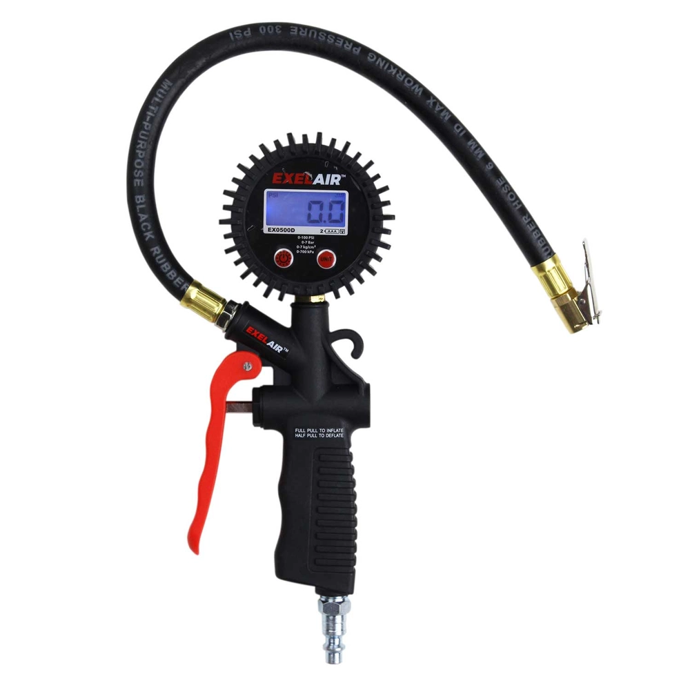 Air Compressor Accessory Dynamic Power Pistol Style Tire Inflator With ...