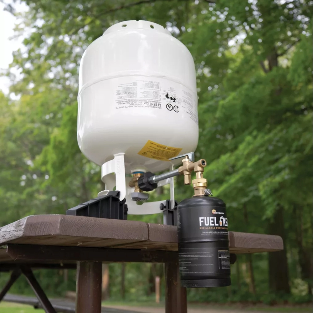 Mr. Heater Empty Fuel Keg™ Tank - Refillable Propane Tank, 16 oz ...