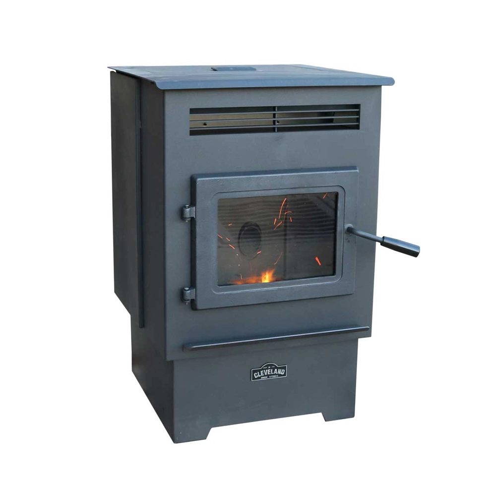 Cleveland Iron Works 60 lbs. Pellet Stove with WiFi - Runnings