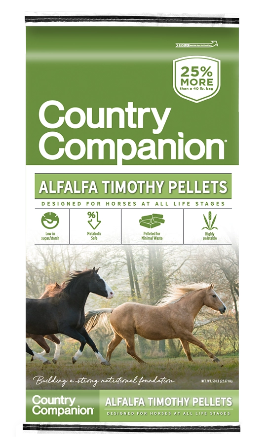 Country Companion Alfalfa Pellets, 50 lbs. - 0000006274 - Runnings