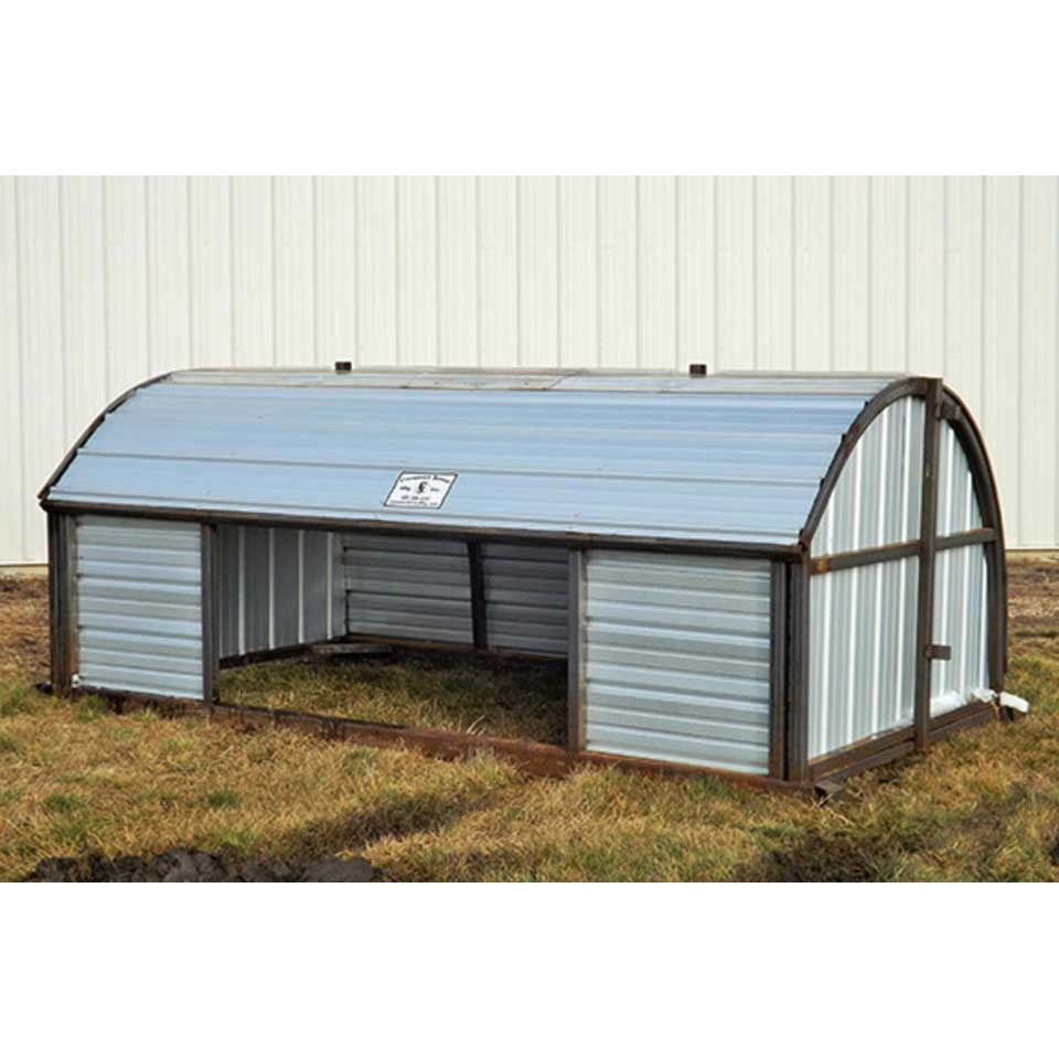 Common Sense Mfg. 7' x 12' Calf Shelter - Runnings