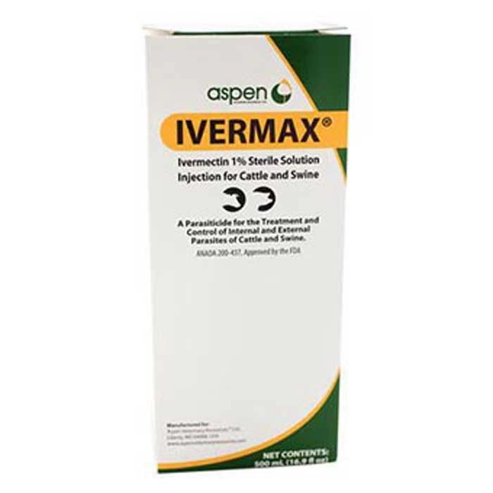 Aspen® Ivermax® Injectable 1% (Nb) 500 mL - Runnings