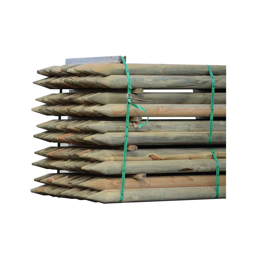 Forest Products Distributors, Inc. CCA Treated Fence Post, 3 1/2" x 6'6 ...