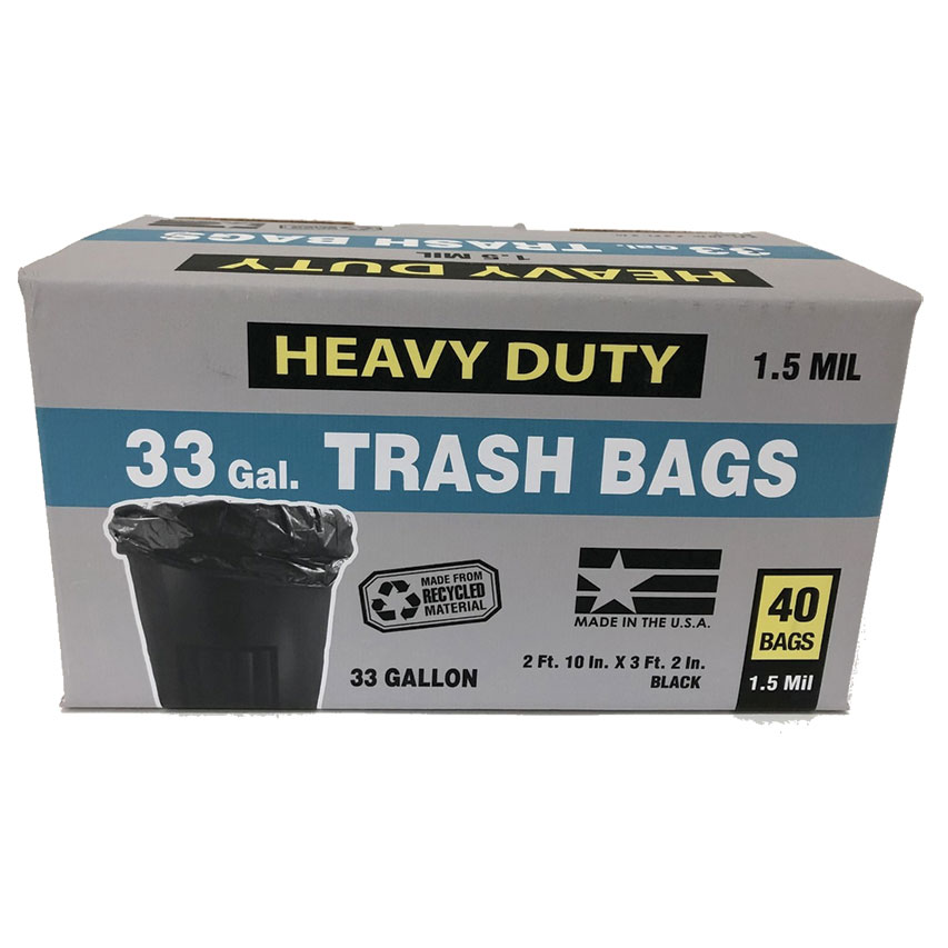 Revolution 33 Gallon Trash Bags, 40 ct. - 0000007130 - Runnings