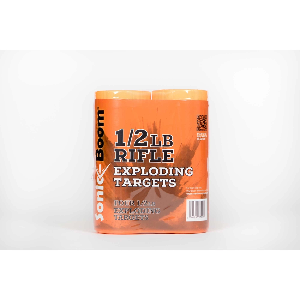 SonicBoom® Rifle Exploding Target - 1/2 lb., 4 Pack - 0000007985 - Runnings
