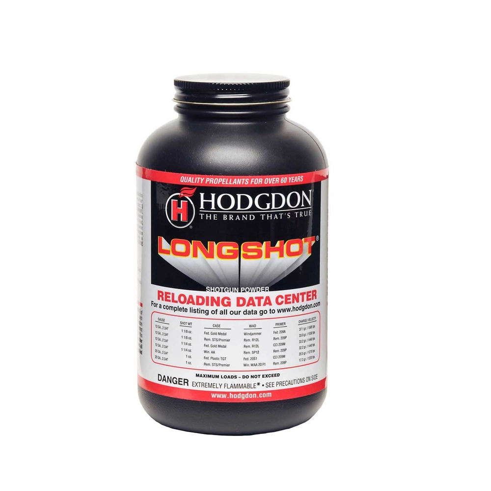 Hodgdon® LONGSHOT® Pistol & Shotgun Powder, 1 lb. - 0000008115 - Runnings