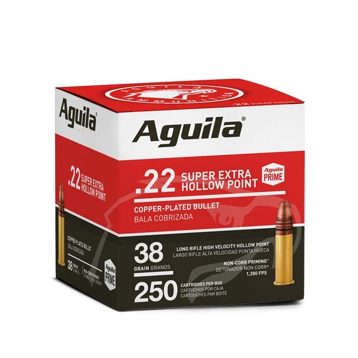 Aguila® Ammunition Super Extra High Velocity Ammunition 22 Long Rifle ...