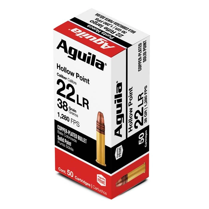 Aguila® Ammunition Super Extra High Velocity Ammunition 22 Long Rifle ...