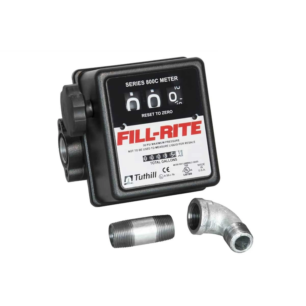 FILL-RITE® 3-Wheel Mechanical Flow Meter, 3/4" - 0000000848 - Runnings