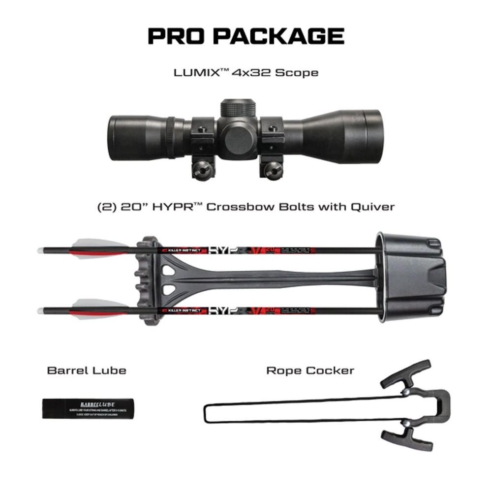 Killer Instinct Lethal 405HD Crossbow Kit - 0000008529 - Runnings