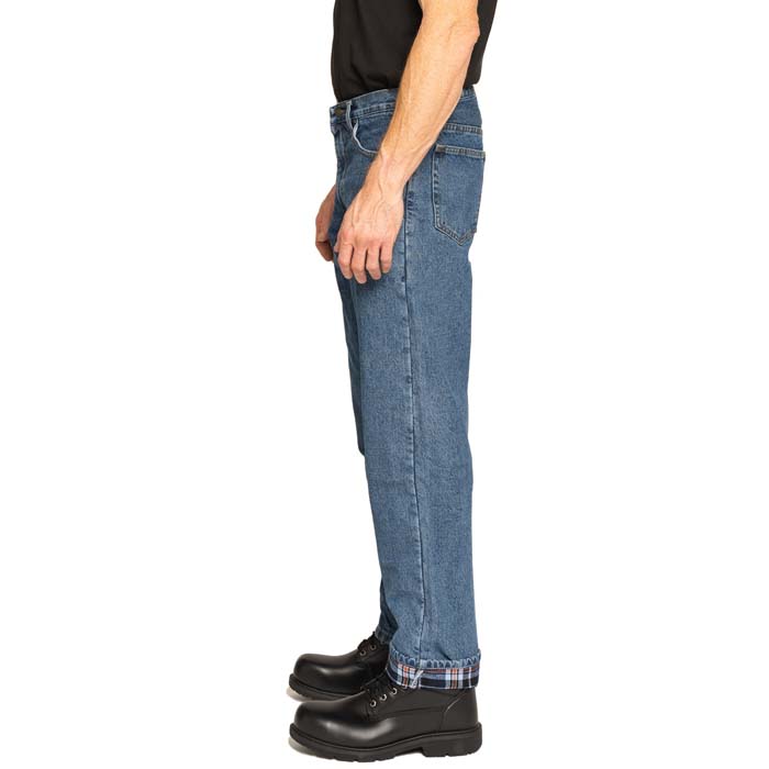 FULL BLUE Flannel Lined Jeans - Runnings