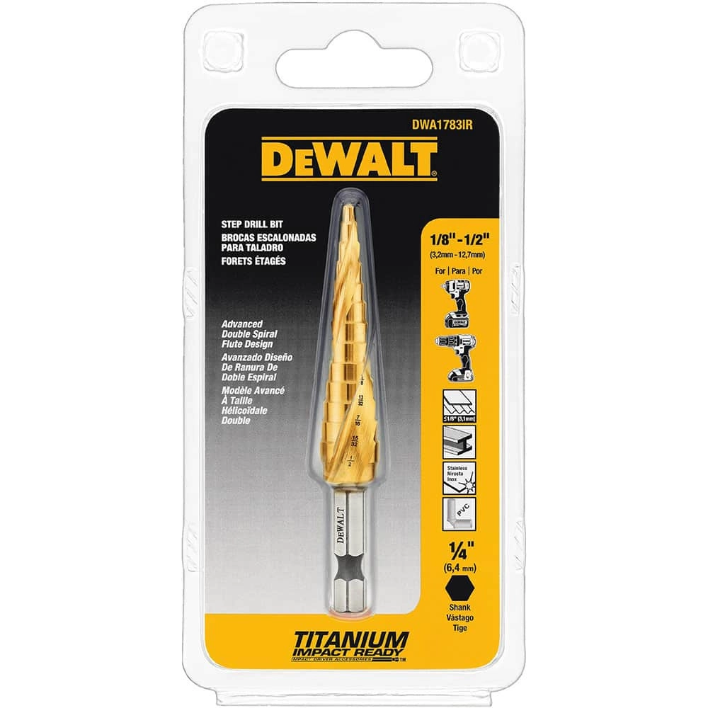 step drill bit dewalt