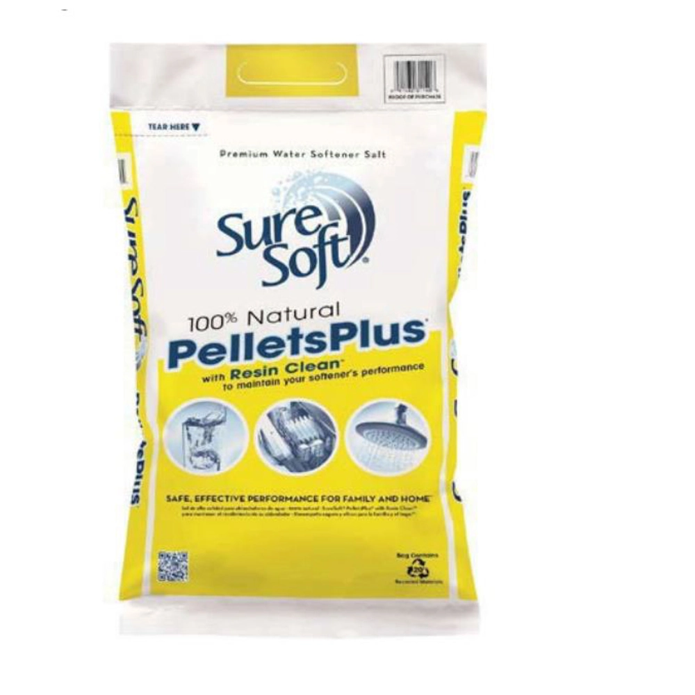 SureSoft® PelletsPlus® with Resin Clean® Water Softener Salt, 40 lbs. - 0000009141 - Runnings