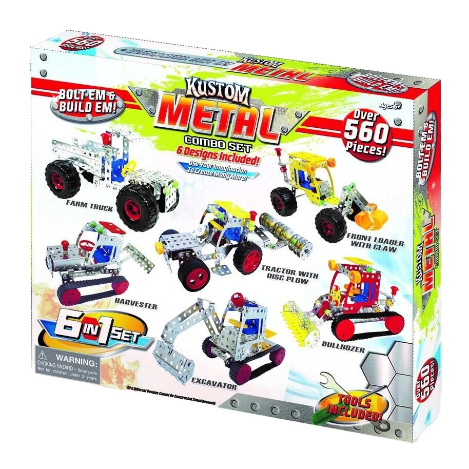 Kustom Metal 6-in-1 Farm Vehicles - 0000009410 - Runnings