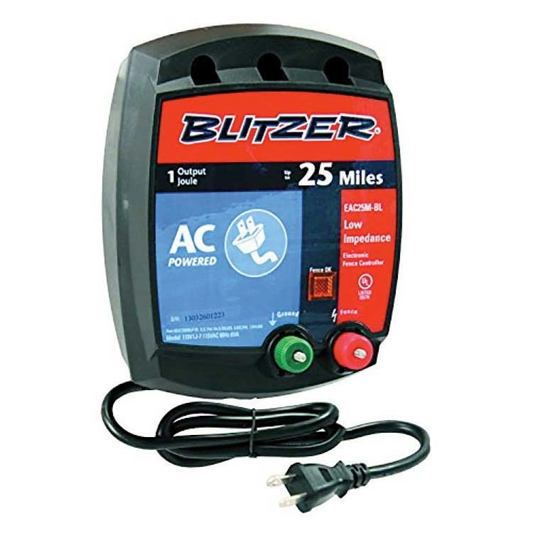 Blitzer® 25 Mile AC Electric Fence Controller - 0000001829 - Runnings