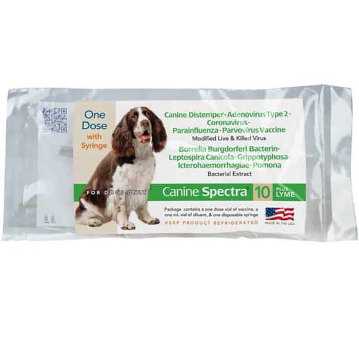 Durvet Canine Spectra 10+Lyme Dog Vaccine - 1 dose - Runnings