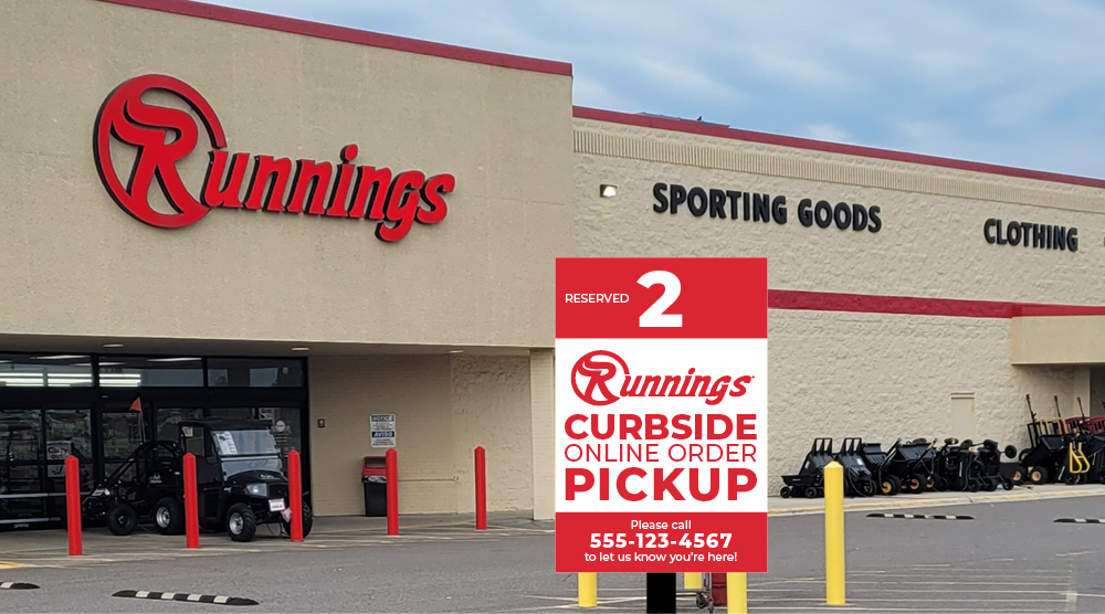 Curbside Pickup - Runnings