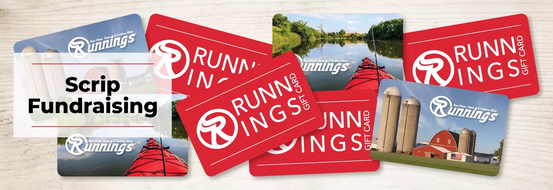 Runnings Scrip Gift Card Fundraising - Runnings